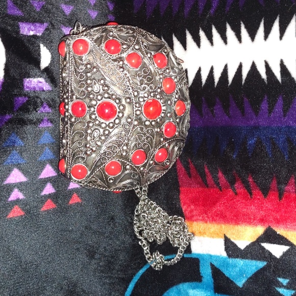 sajal | Bags | Vintage Sajal India Metal Bag | Poshmark